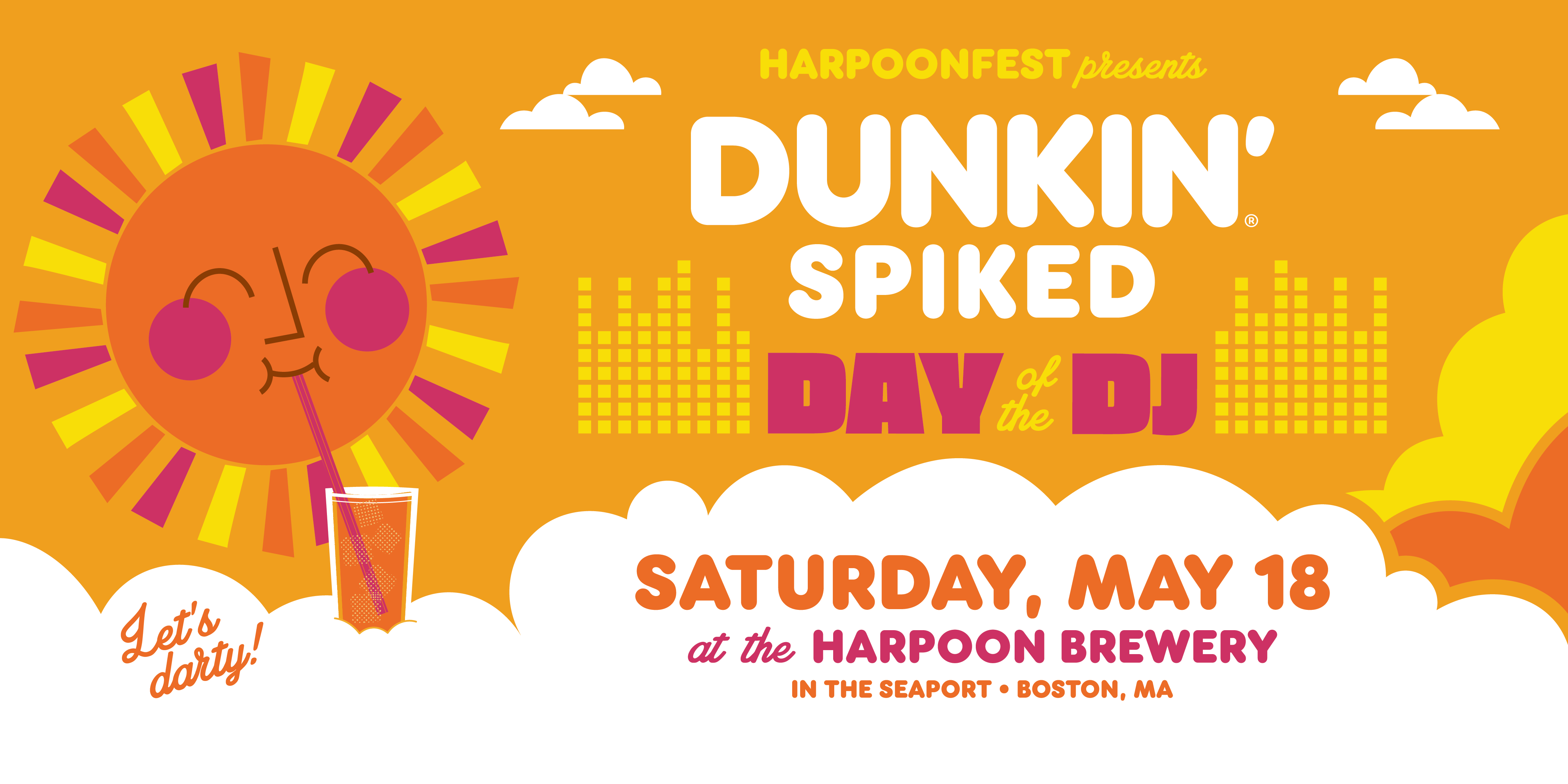 HarpoonFest Presents: Dunkin' Spiked Day of the DJ - Harpoon