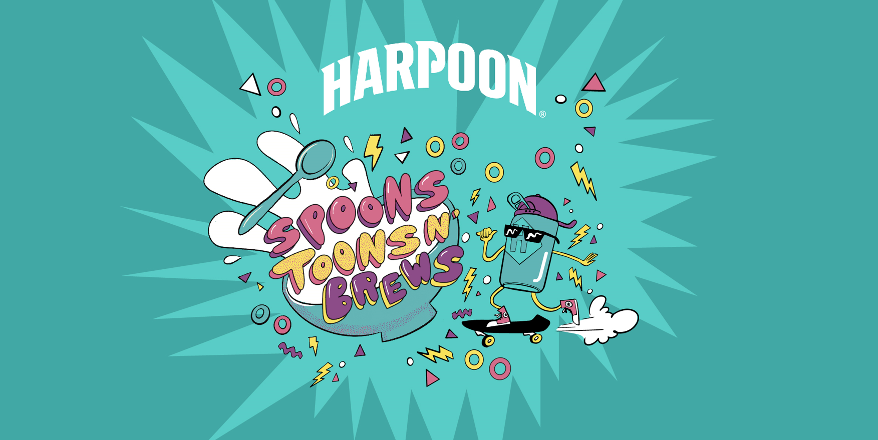 Spoons, Toons, & Brews - Harpoon