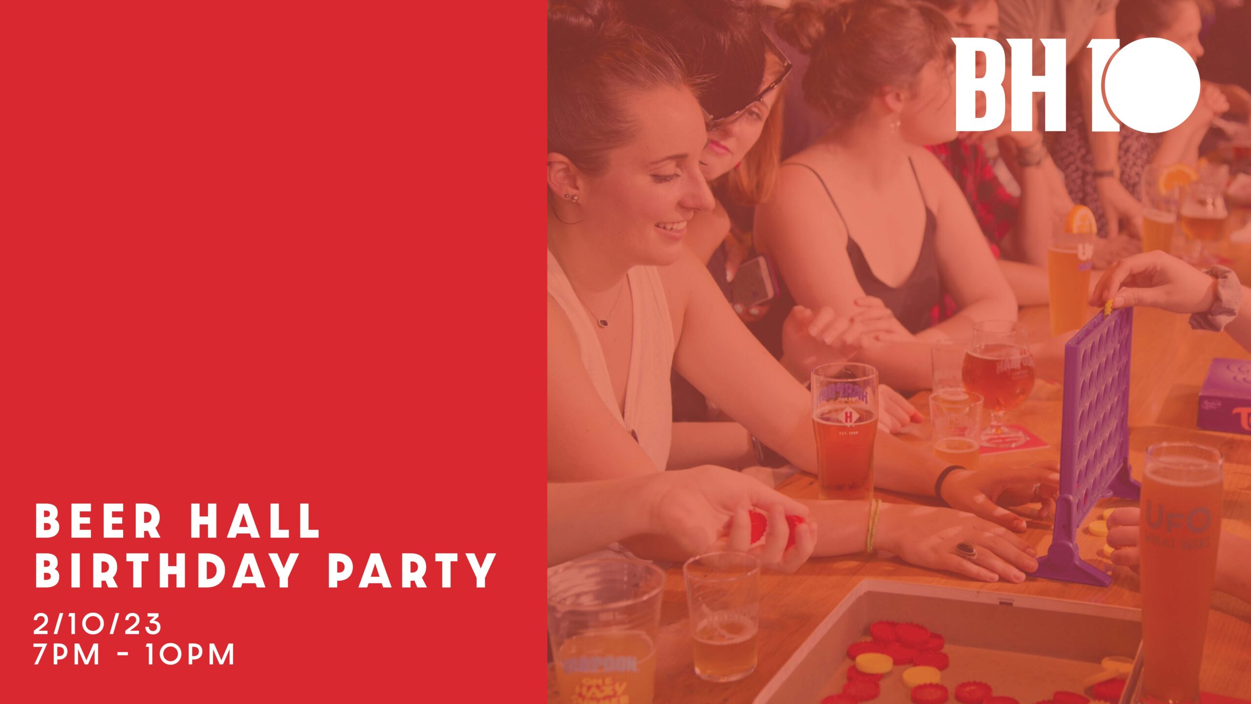 Beer Hall's 10th Birthday Party! - Harpoon