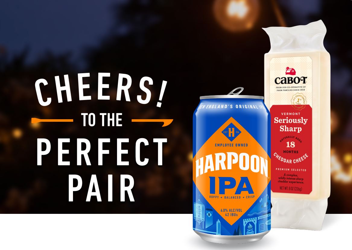 Harpoon x Cabot Giveaway - Harpoon
